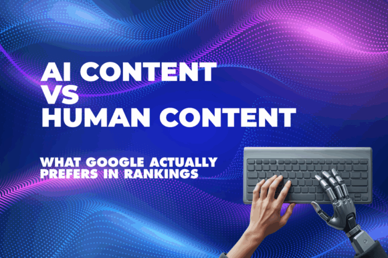 AI Content vs Human Content: What Google Prefers in Rankings